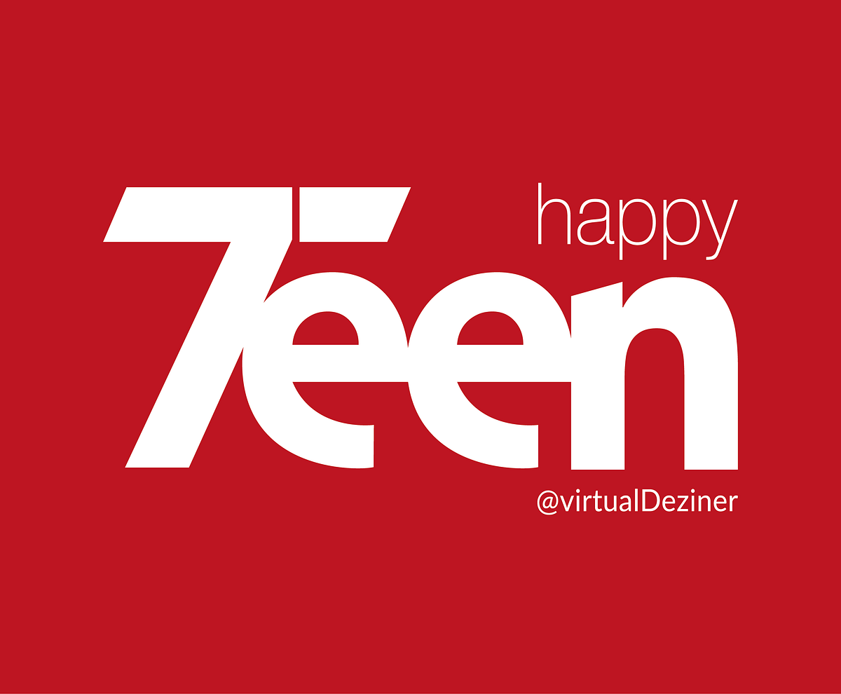 Happy 7teen. Wishing a very happy #7teen to all of… | by sheema mahmud ...