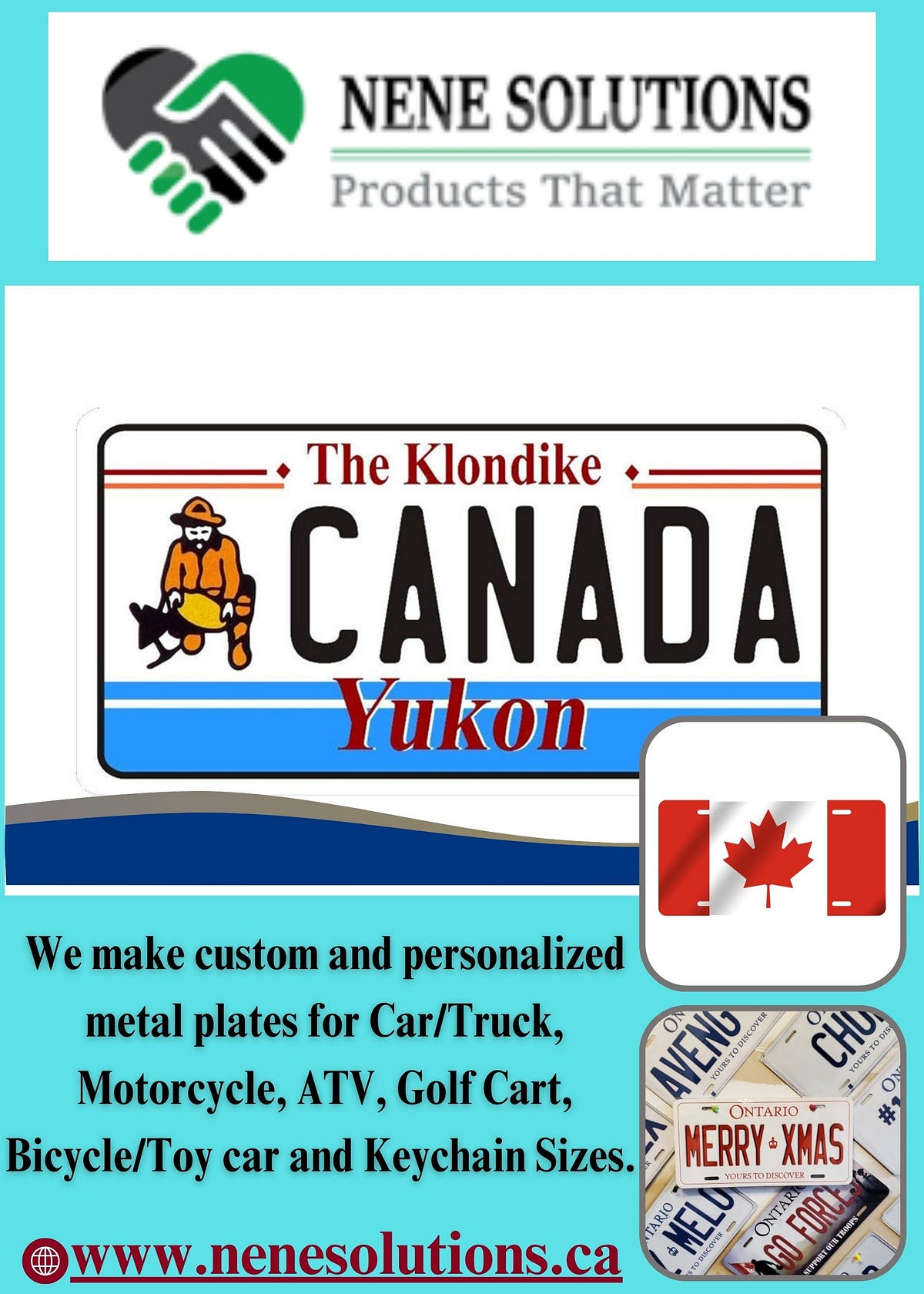 British Columbia Custom Plates — Nene Solutions - Nenesolutions - Medium