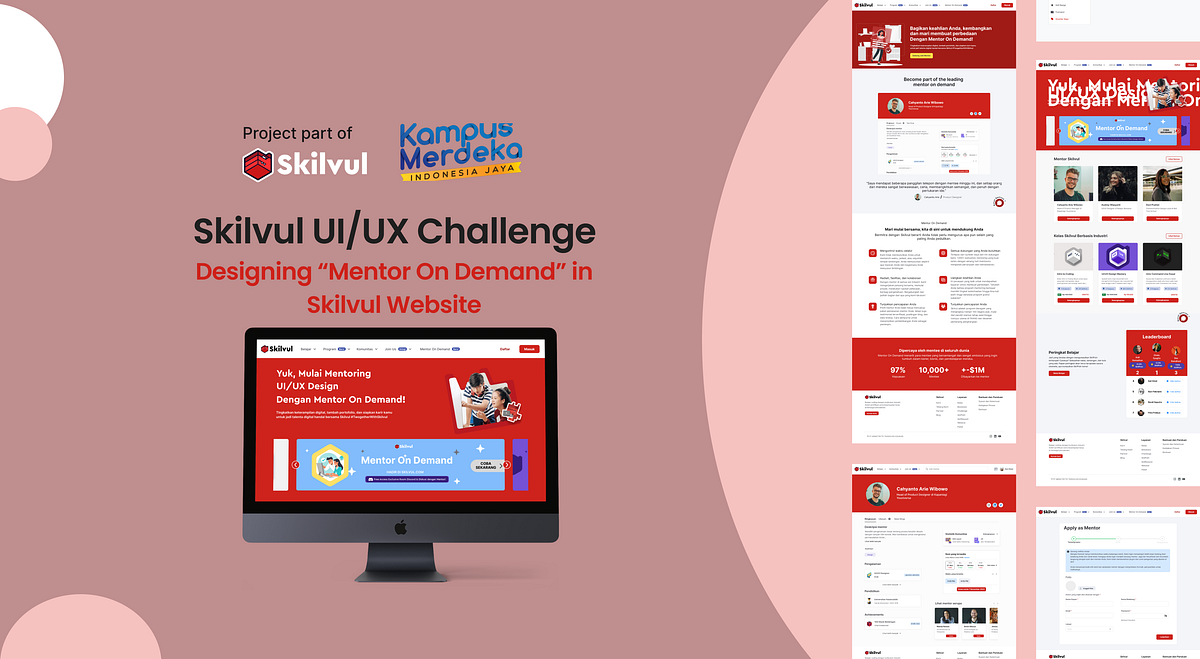 UI/UX Case Study: Skilvul UX Challenge — Designing Mentor On Demand | by Salsa Zannuba | Medium