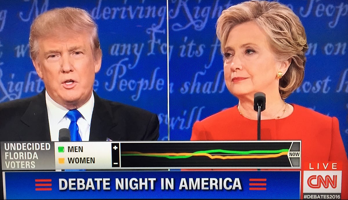 Dial Testing the Presidential Debates | by David Paull | Medium