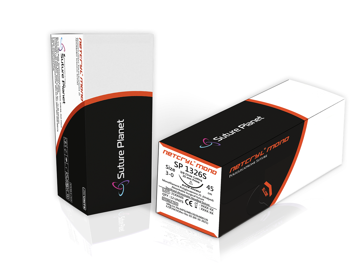 Netcryl® Mono PGCL Sutures: Precision Crafted by Suture Planet | Suture ...