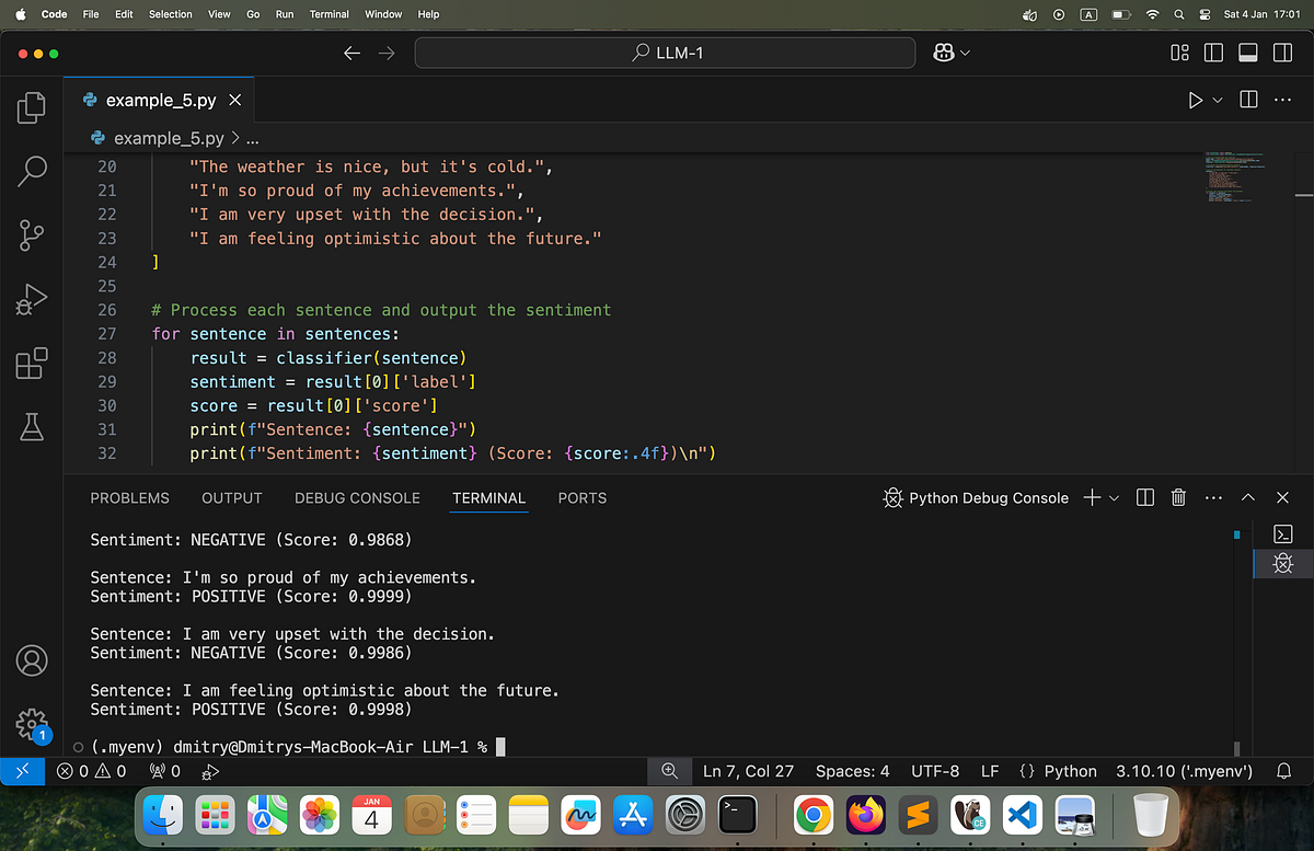 Visualizing Sentiment Analysis Results in Python using Matplotlib | by ...