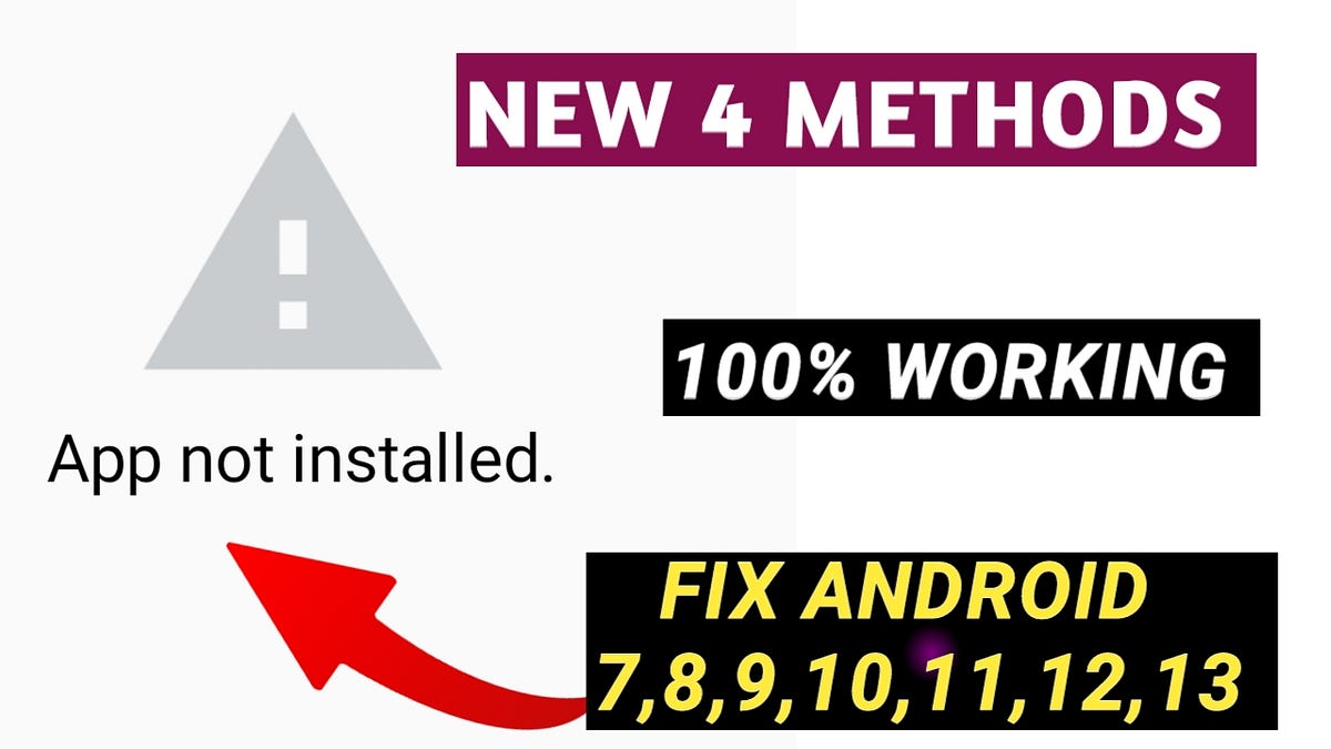 App Not Installed Android Solution Darinfo Medium
