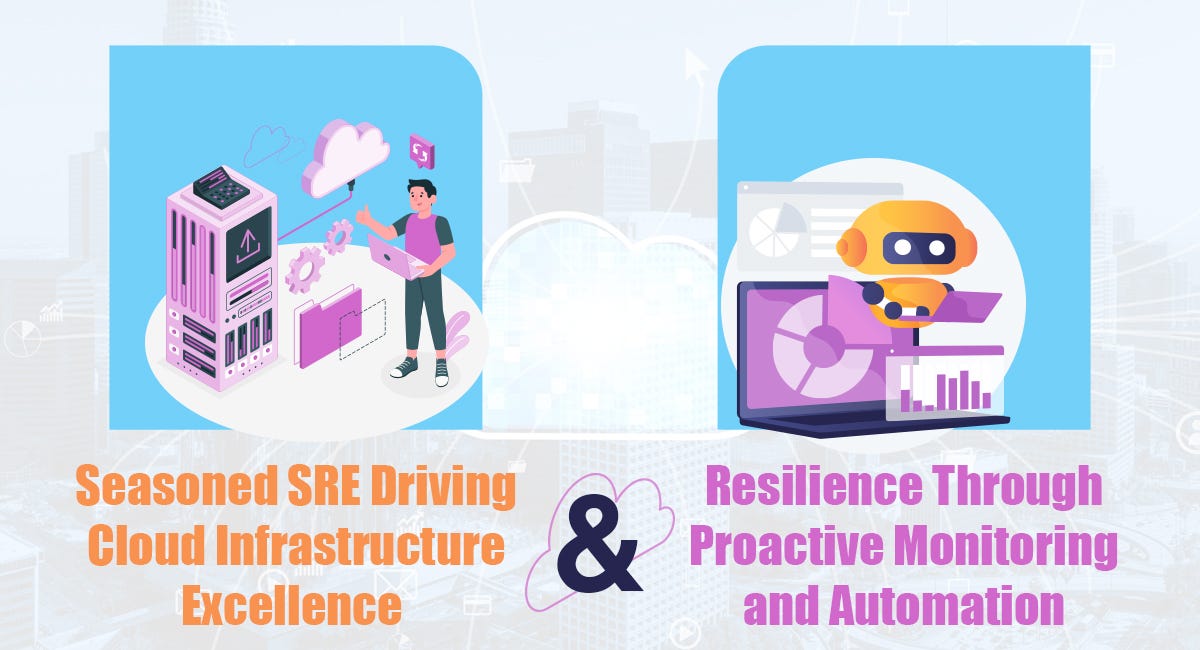 Experienced SRE Elevating Cloud Infrastructure: Proactive Monitoring, Automation, and Resilience ...