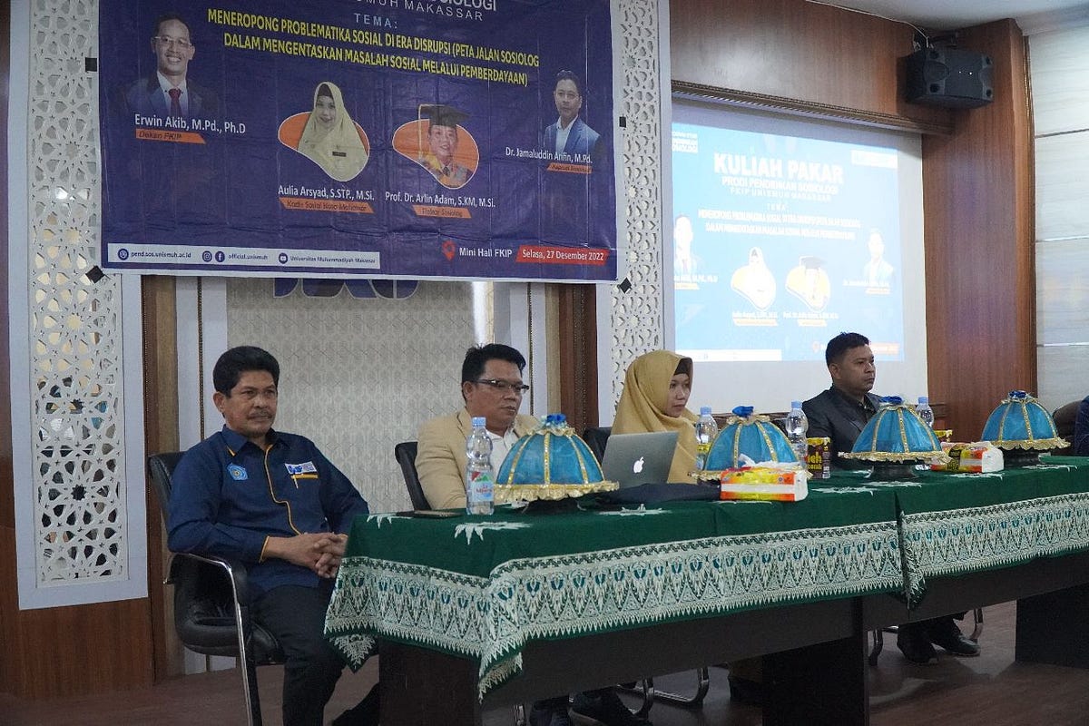 Gelar Kuliah Pakar, Pendidikan Sosiologi Unismuh Hadirkan Kadis Sosial ...