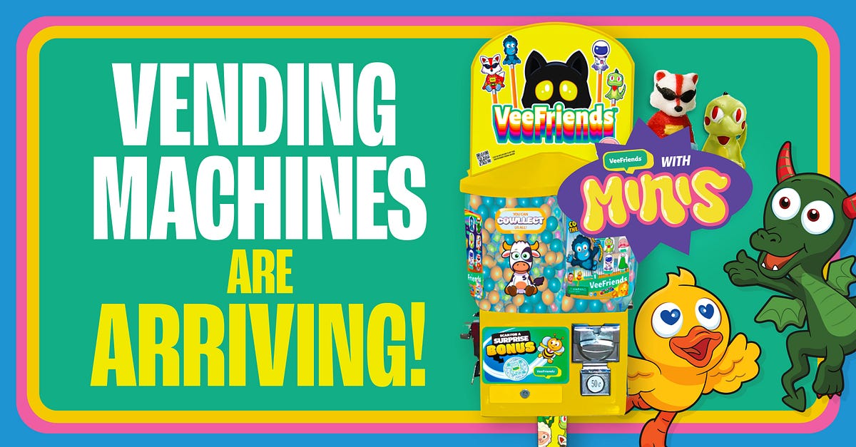 VeeFriends Vending Machines Have Landed! Here’s Where to Find Them and ...