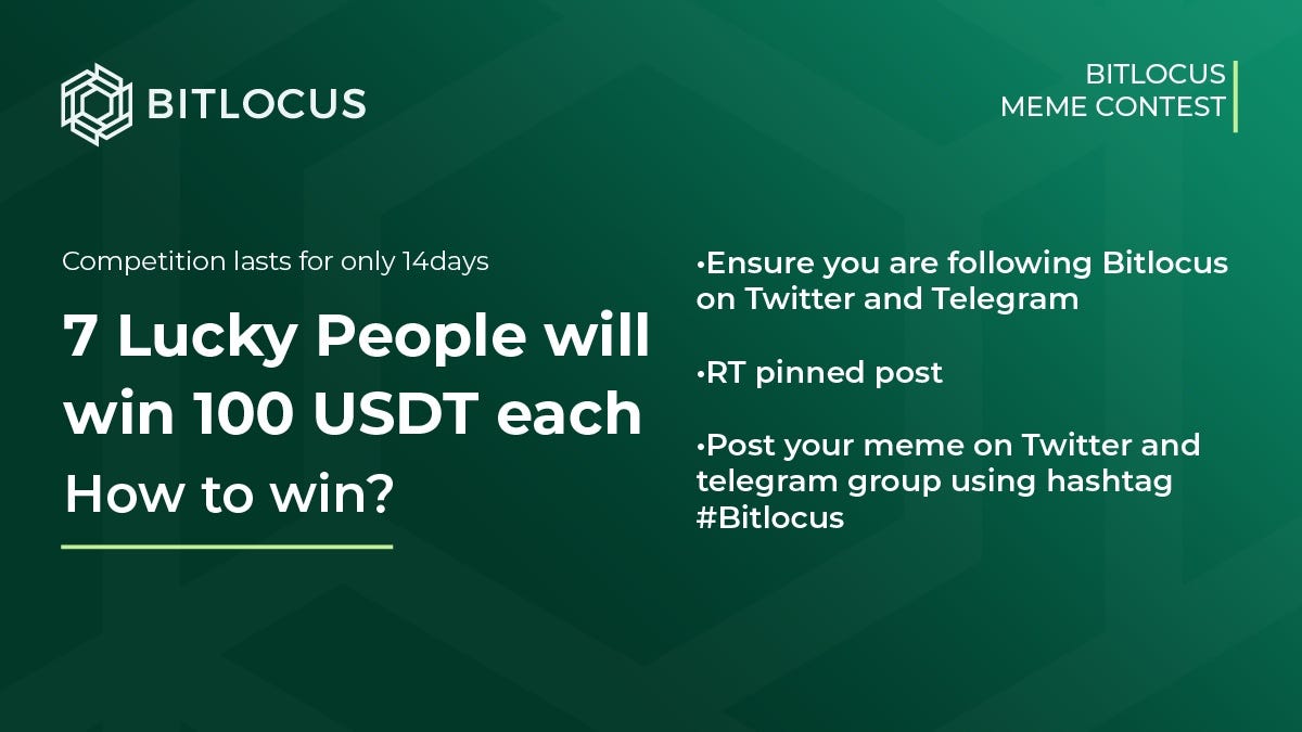 Bitlocus Meme Contest Rules. When making memes, add a… | by Bitlocus ...