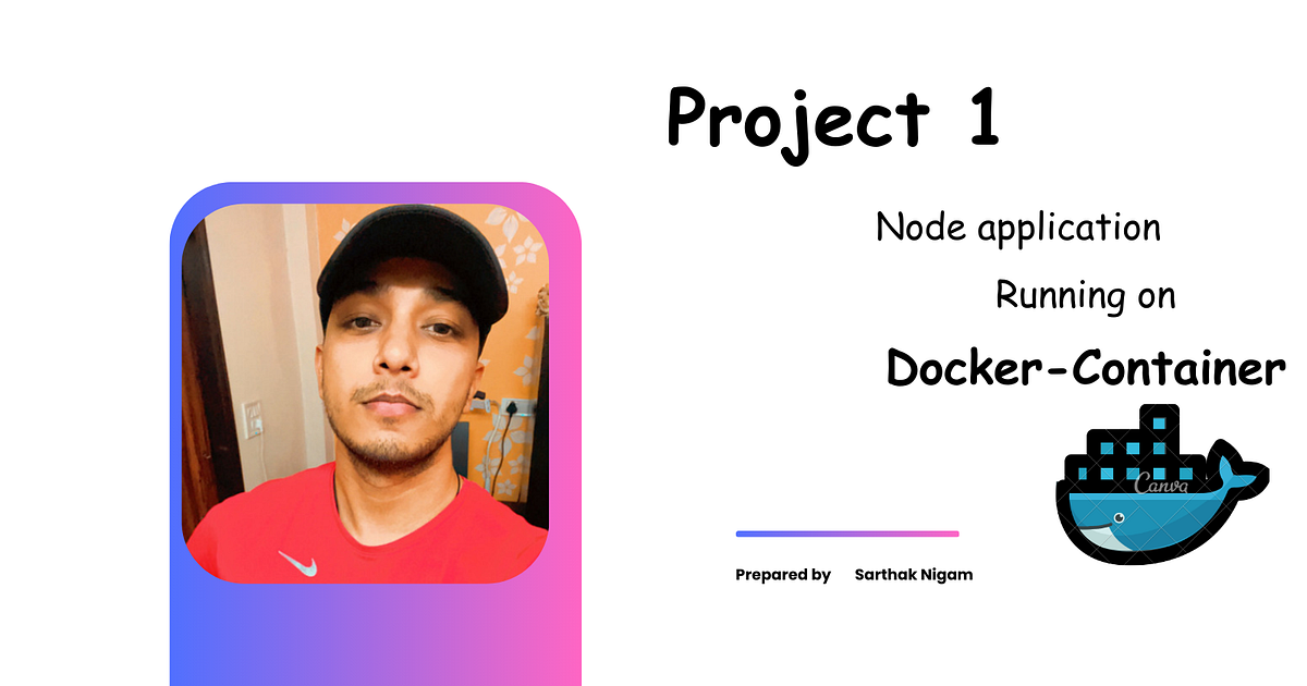 Deploying a Node application on Docker-Container | by Sarthak Nigam | Jan, 2024 | Medium