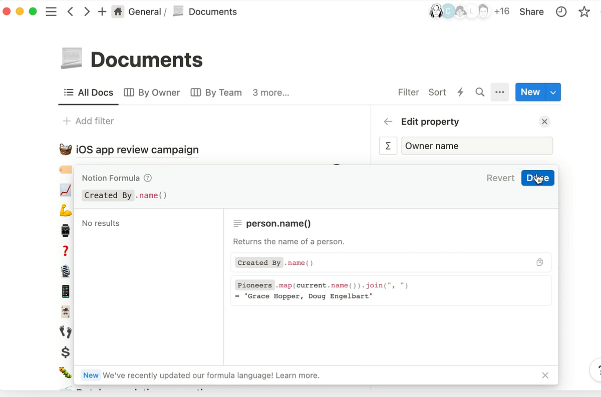 Notion formulas 2.0 guide for dummies — 6 takeaways & examples | by Frances Odera Matthews ...