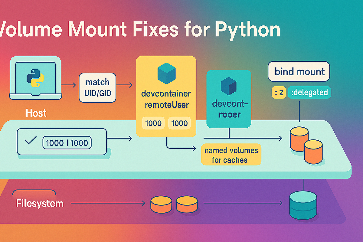 7 Volume Mount & Ownership Fixes Python Devs Actually Use | by Nexumo ...