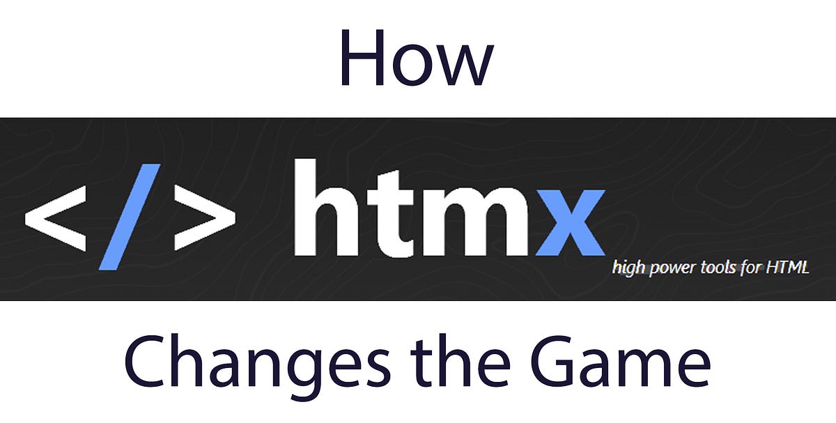 How HTMX Changes the Game. HTMX is a UI library for building… | by ...