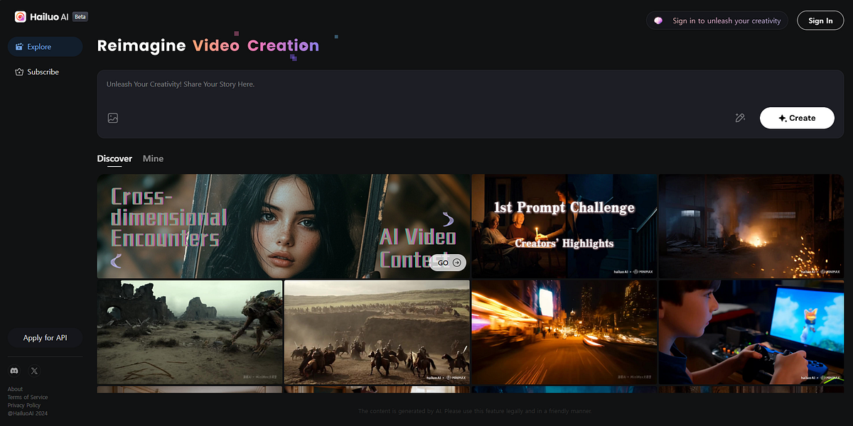 Hailuo AI: Revolutionizing Video Creation with Artificial Intelligence ...