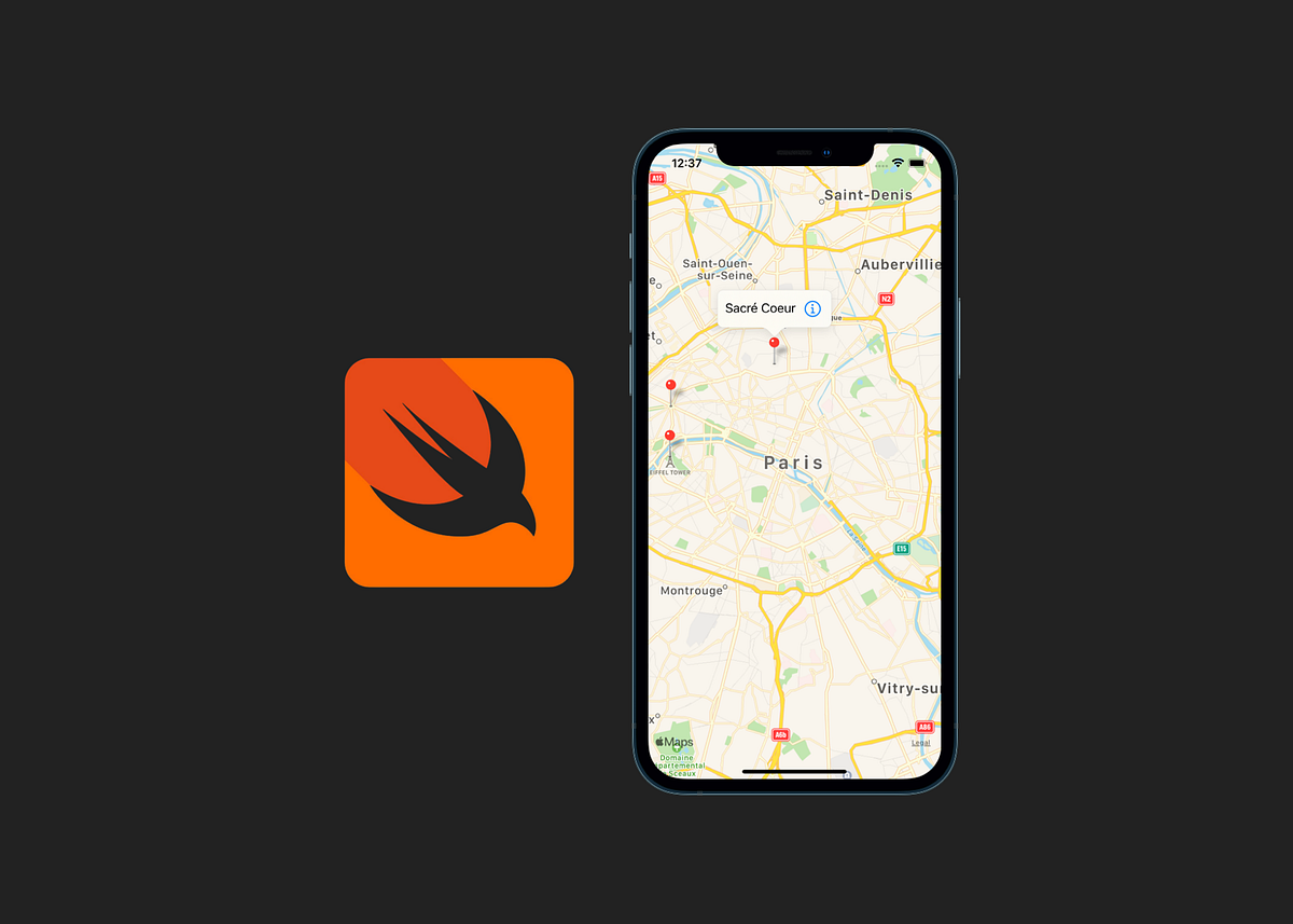 MKMapView With Annotations and Callout accessory | Swift Productions