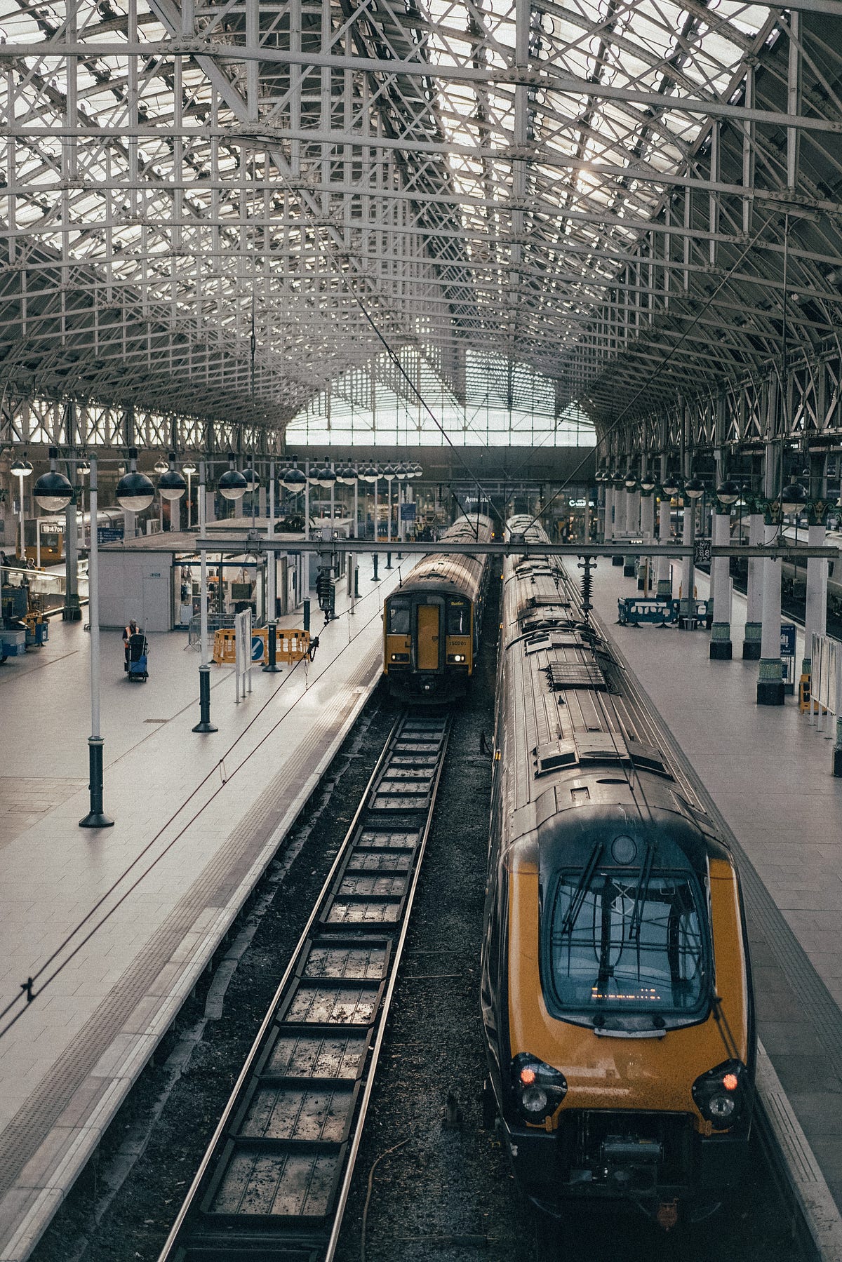 Train Station Projections. A short heart-warming story of… | by Emma ...