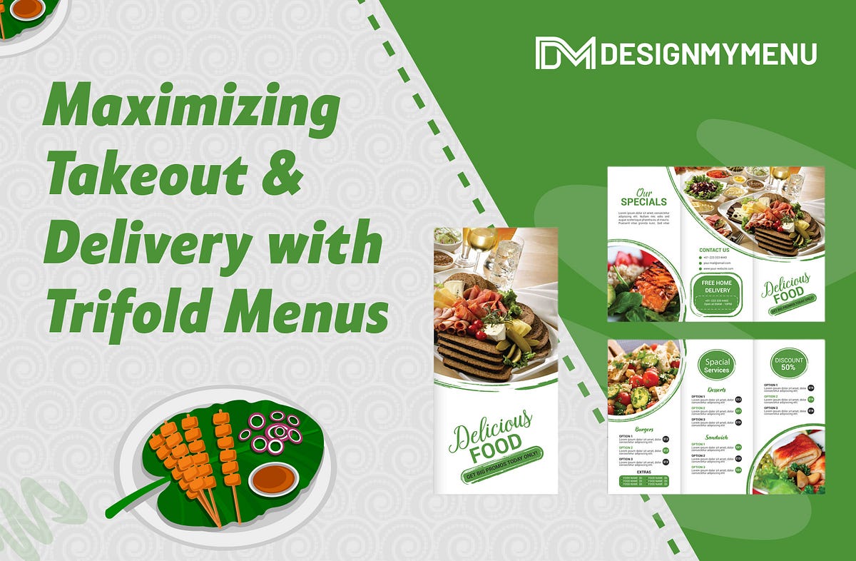 Maximizing Takeout and Delivery with Trifold Menus | by designmymenu ...