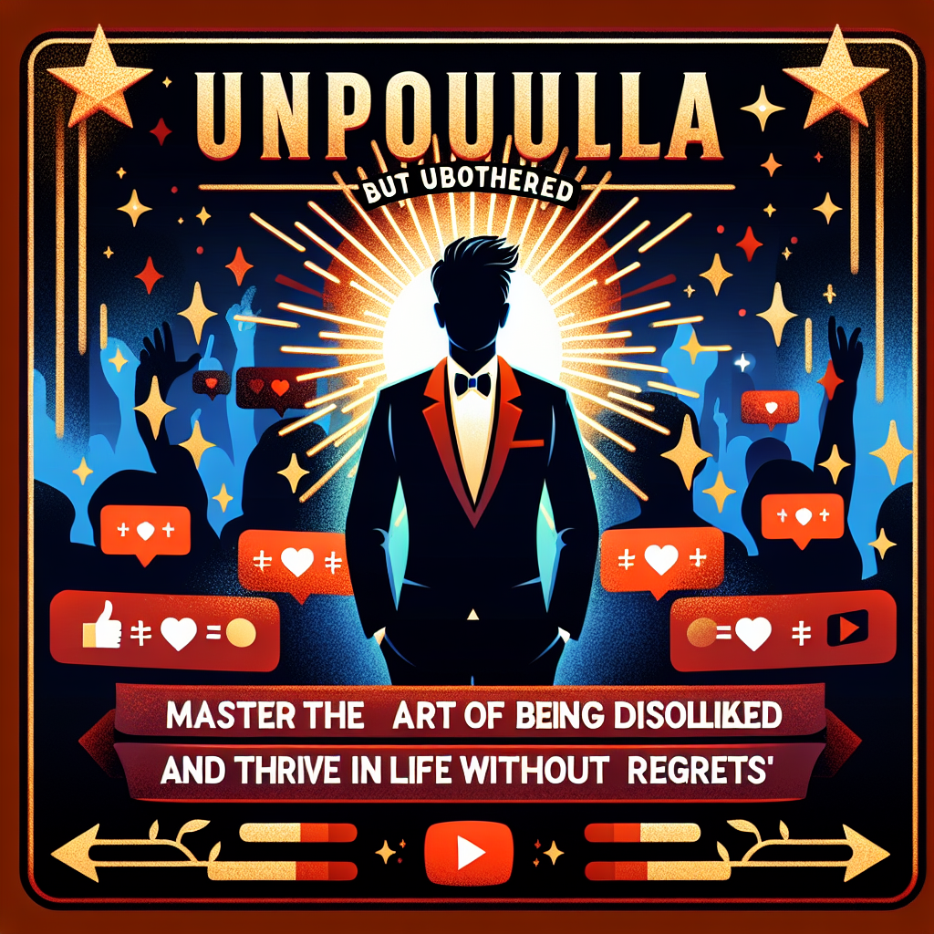 Unpopular But Unbothered: Master the Art of Being Disliked and Thrive ...