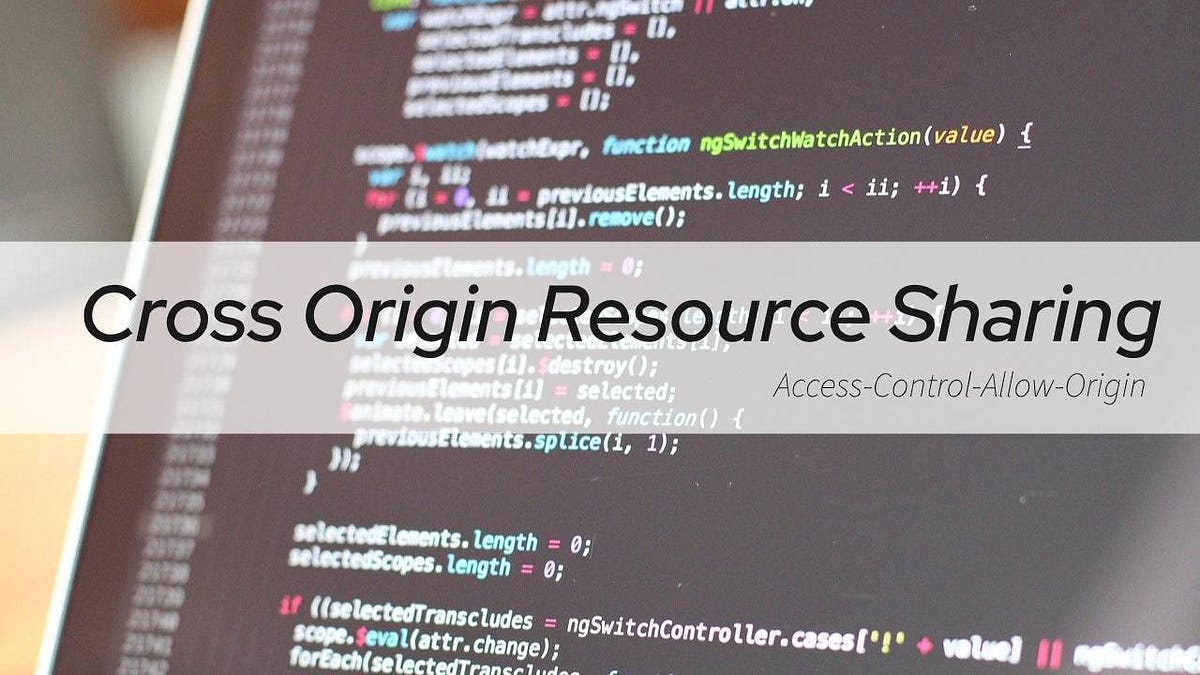 How to handle CORS errors?. CORS | by Ayushi Priya | Medium