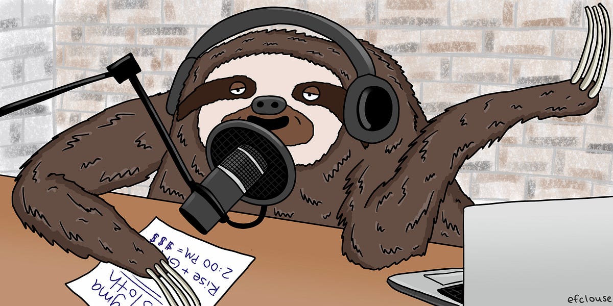 A Guide to Hustling, By Me, a Sloth | by Luke Strathmann | Slackjaw ...