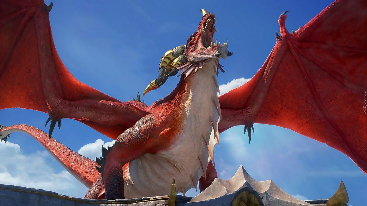 Dragon and King. Once upon a time, there was a kingdom… | by Piotrmak ...