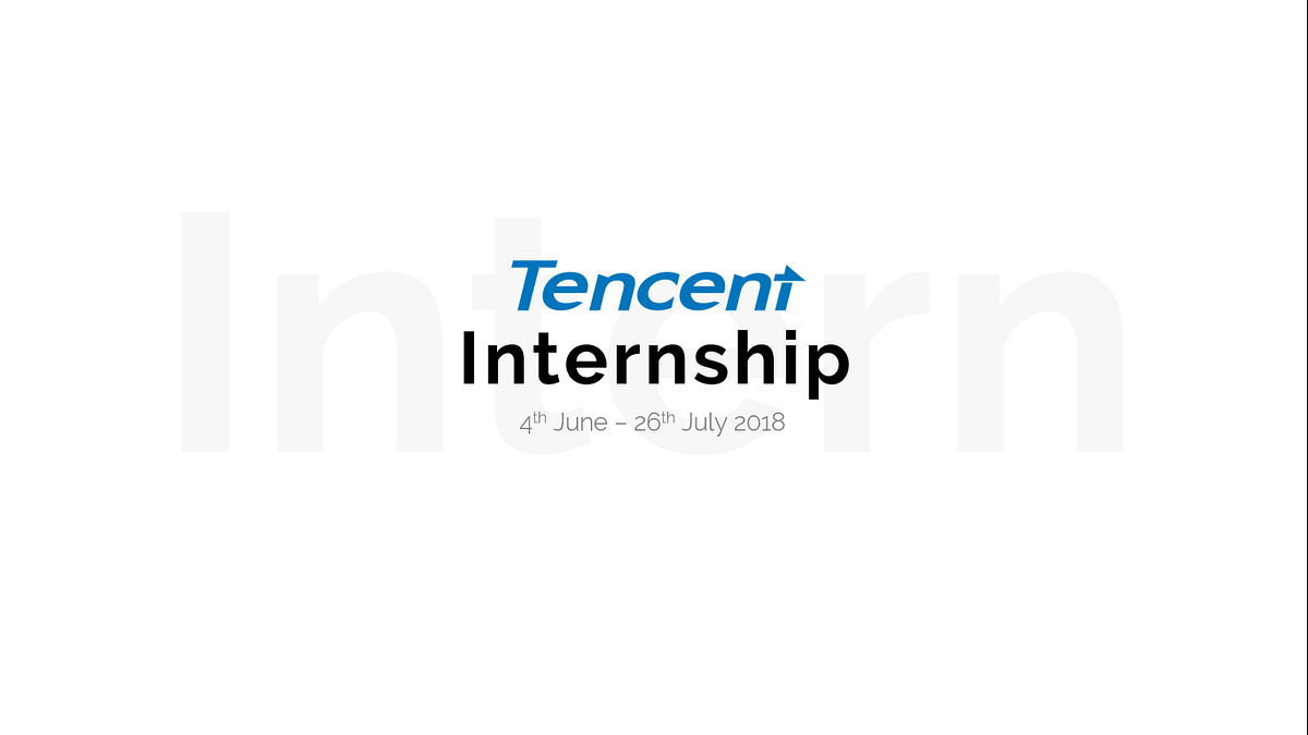 บันทึกเล็กๆของเด็กฝึกงาน : Tencent Internship 2017 | by Juthamas B ...