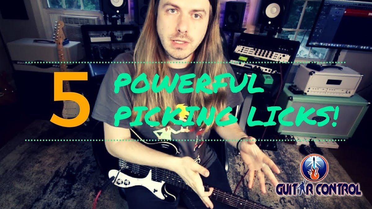 5 Powerful Picking Exercises For Guitar | by Guitar Control | Medium