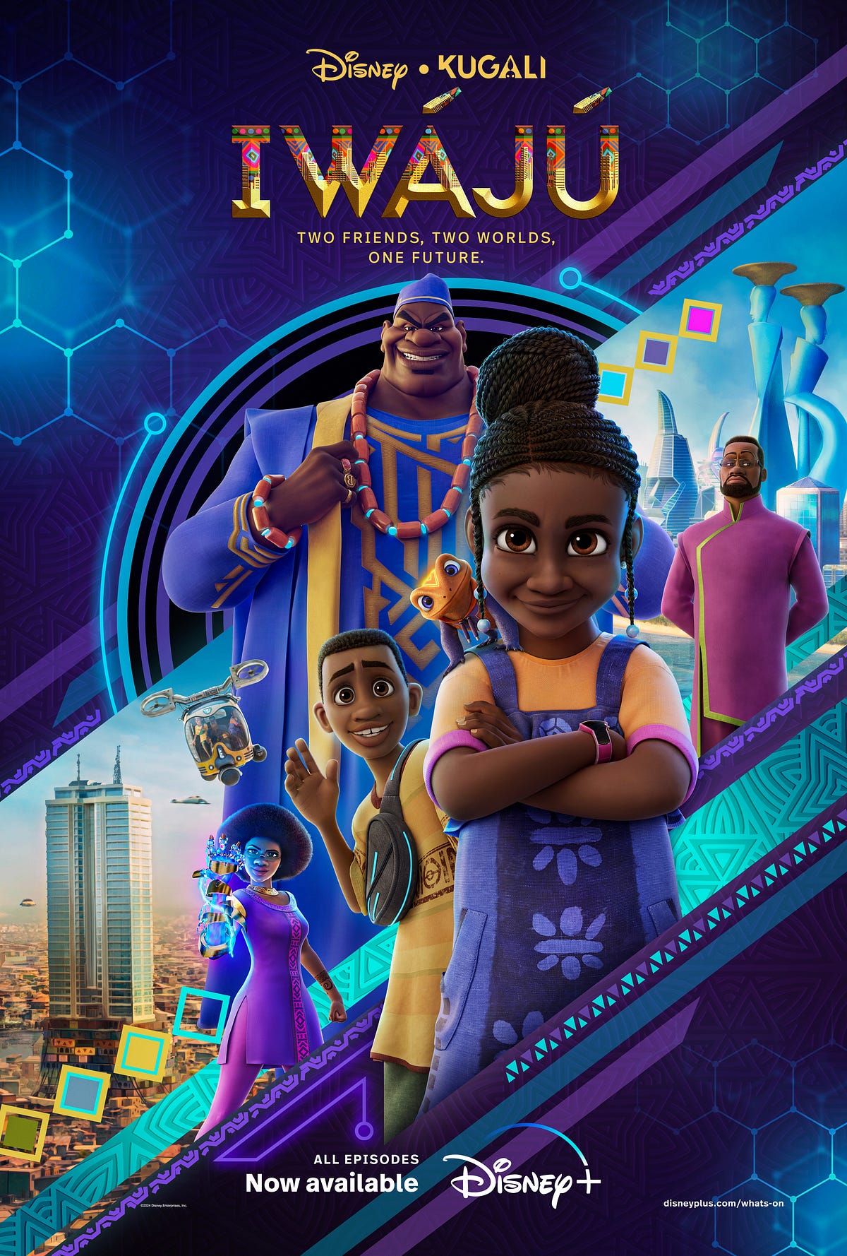 Press Release: Now Streaming: Disney Animation/Kugali Series “Iwájú ...