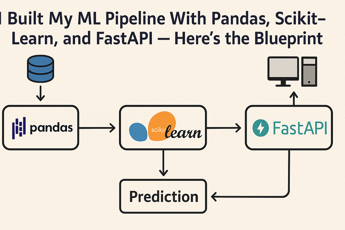 I Built My ML Pipeline With Pandas, Scikit-Learn, and FastAPI — Here’s the Blueprint | by ...