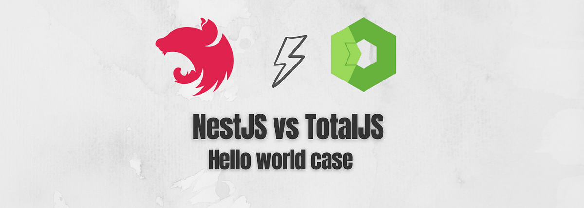 Nestjs Vs Totaljs Hello World Performance Comparison Tech Tonic 7420