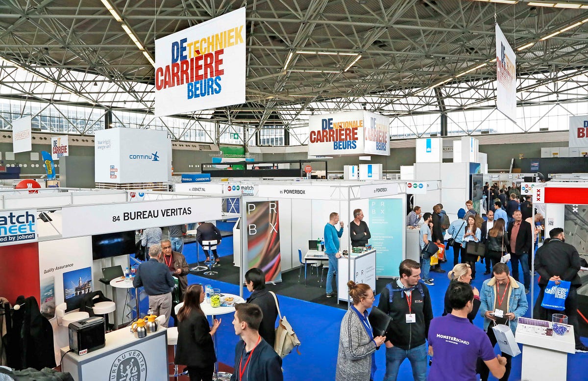 My Experience at the National Career Fair in Amsterdam as a student ...