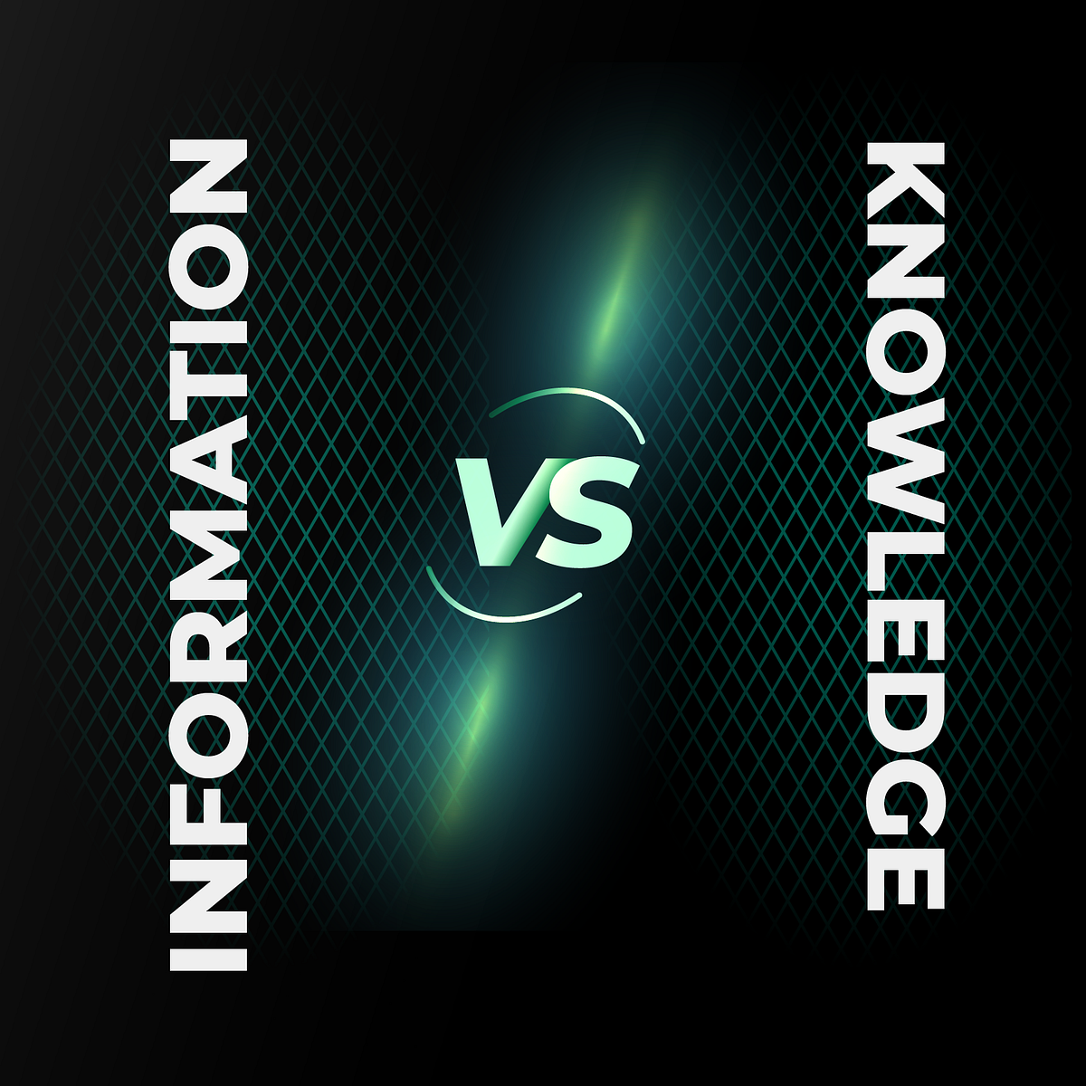 The distinction between knowledge and information | by Deniz Oktay ...