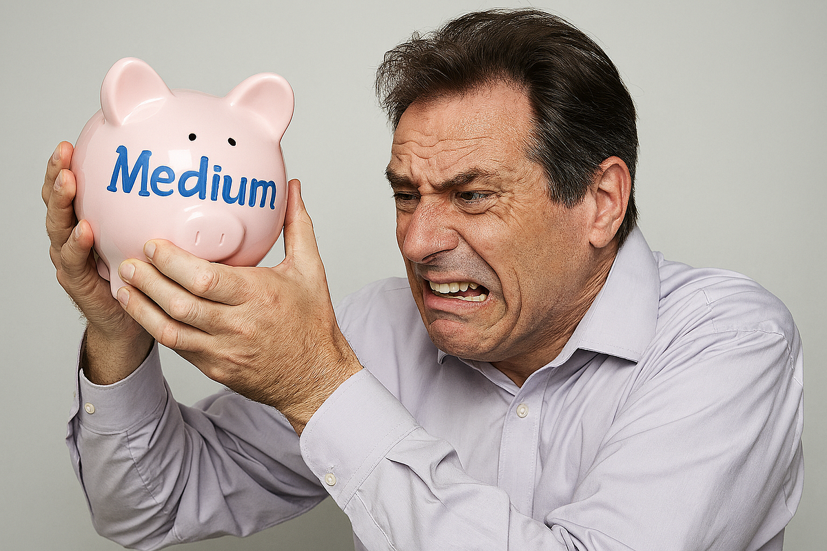 Medium Partner Program Earnings. Cannot be sent to you at this time ...