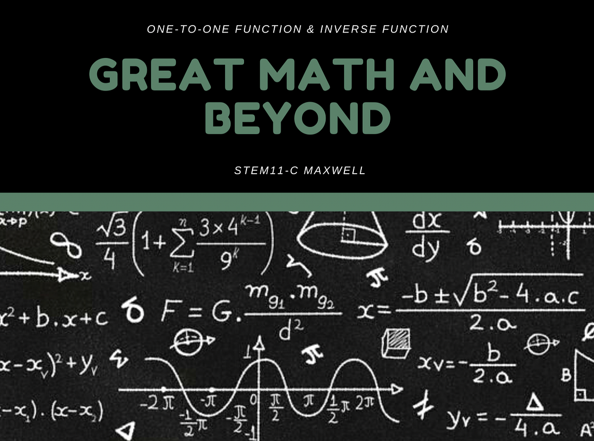 Great Math and Beyond: Is Math FUNctional? | by Micah Soriano | Medium