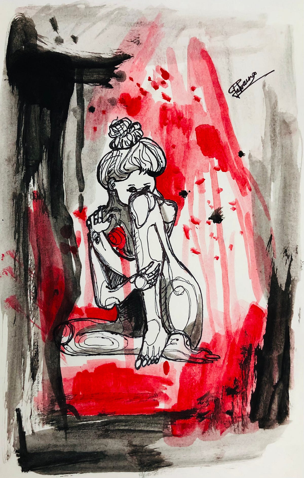 She Bleeds but She Stands. An intimate reflection on the silent… | by ...