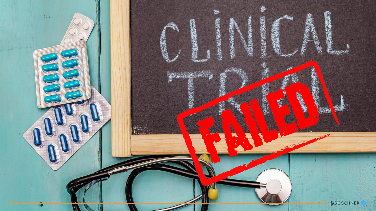 3 Main Reasons Why Clinical Trials Fail | by Chris Soschner ...