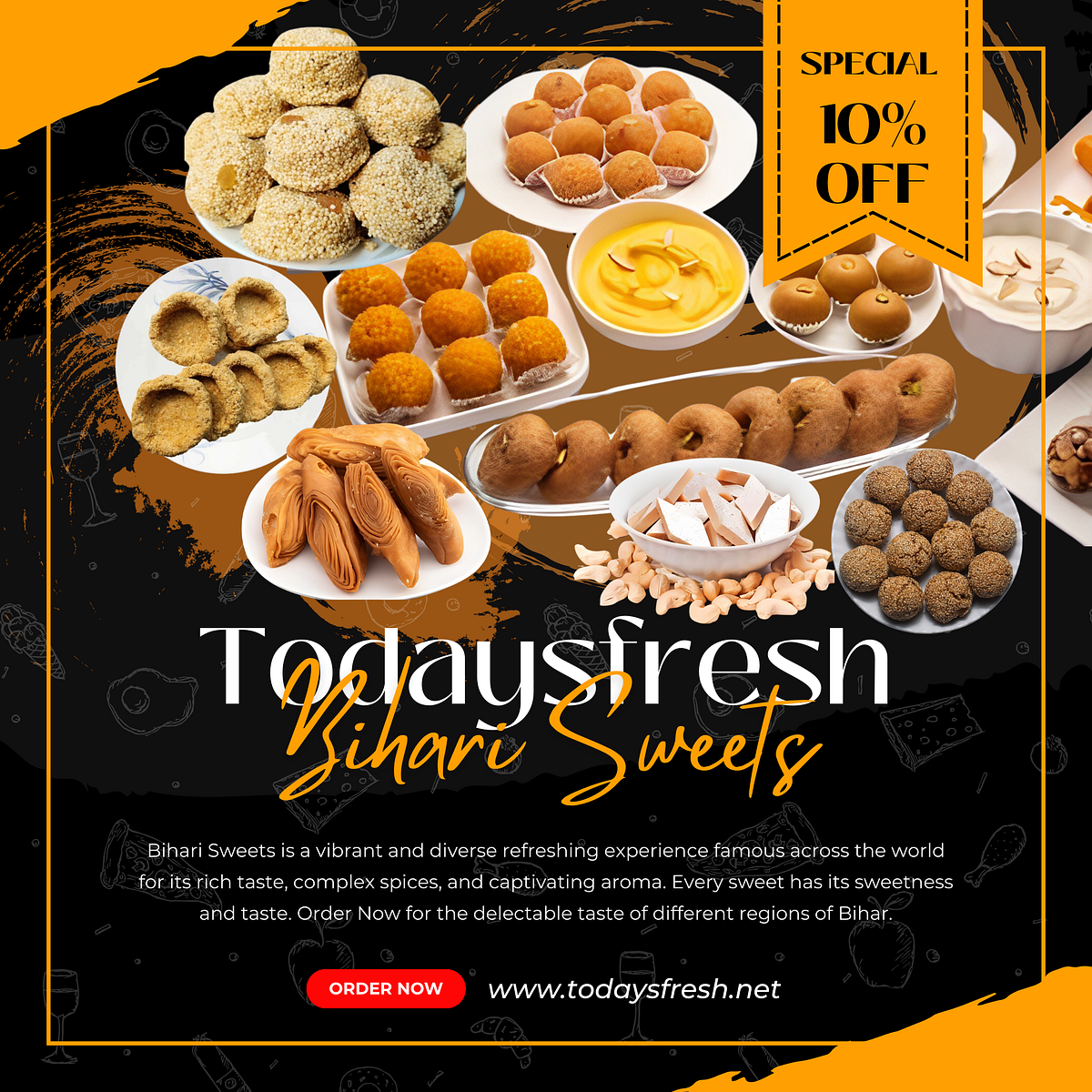www.todaysfresh.net — get fresh and testy famous sweets of Bihar ...