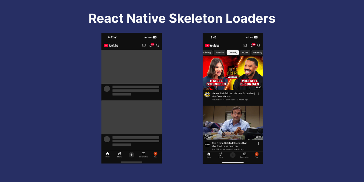 React Native Skeleton Loaders: Elevate Your App’s UX with Shimmering Placeholders | by Andrew ...