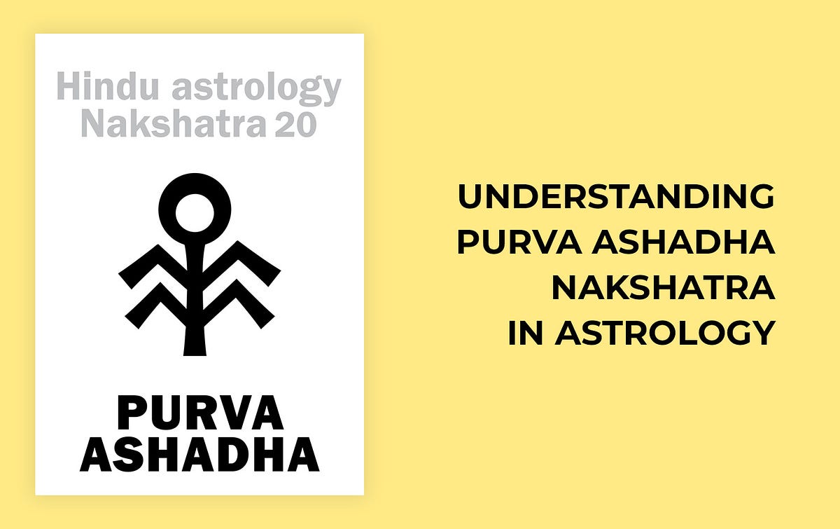 Understanding Purva Ashadha Nakshatra In Astrology - Astroera - Medium