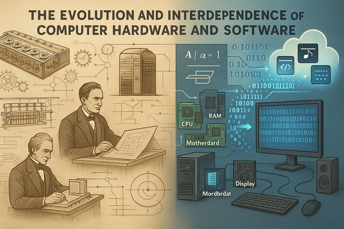 “the Evolution And Interdependence Of Computer Hardware And Software” By Subhansarfraz Apr