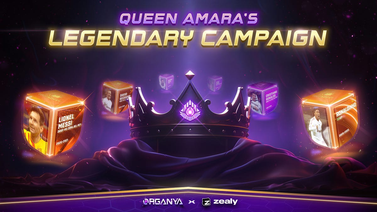 ORGANYA: Queen Amara’s LEGENDARY Campaign 👑 | by RealFevr | Organya | Nov, 2023 | Medium