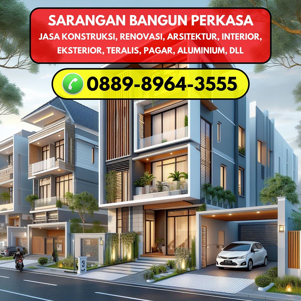 Kontraktor Rumah Dua Lantai di Malang, Hub 0889–8964–3555 - Esseeell - Medium