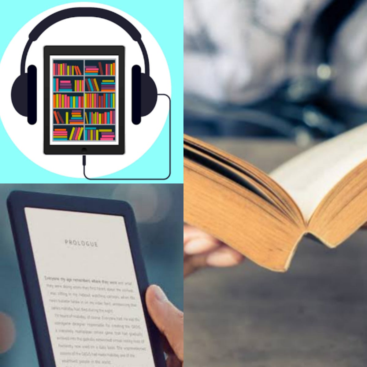 E- book vs Paperback Reading. I find myself debating between the two ...