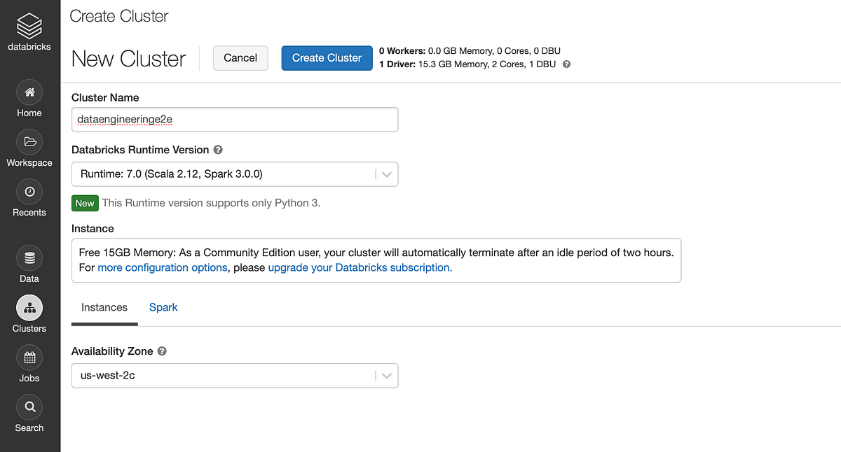 Free Community Edition Databricks Account | by Prateek Dubey | Medium