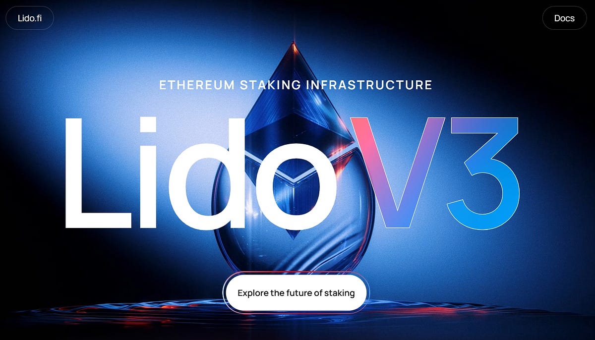 Lido V3：为机构以太坊质押而生 - Ebunker中文 - Medium