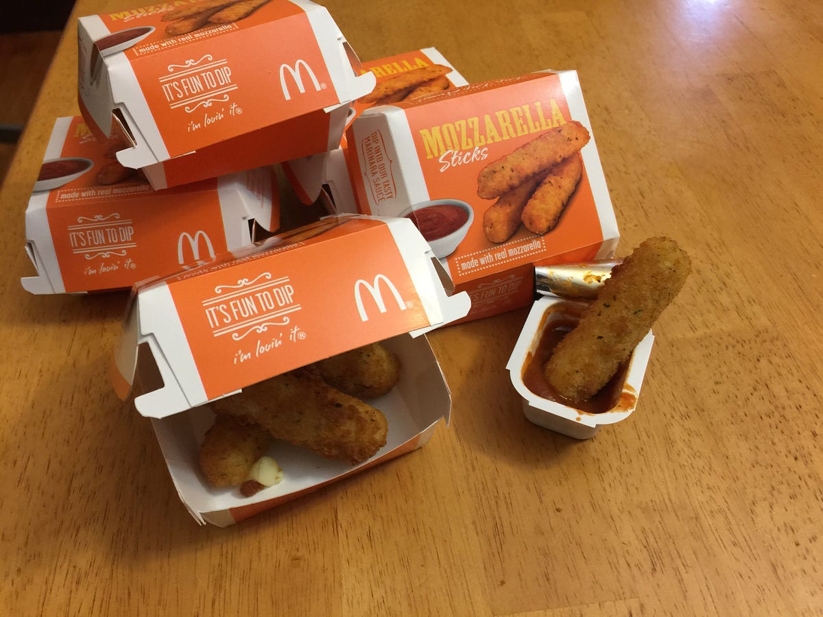 A Professional Mozzarella Stick Critic’s Thoughts on the McDonald’s ...