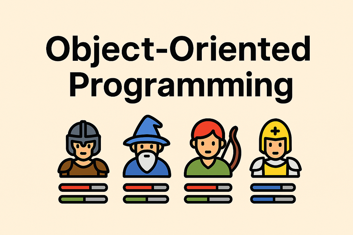 Object Oriented Programming. Imagine you’re developing a game where ...