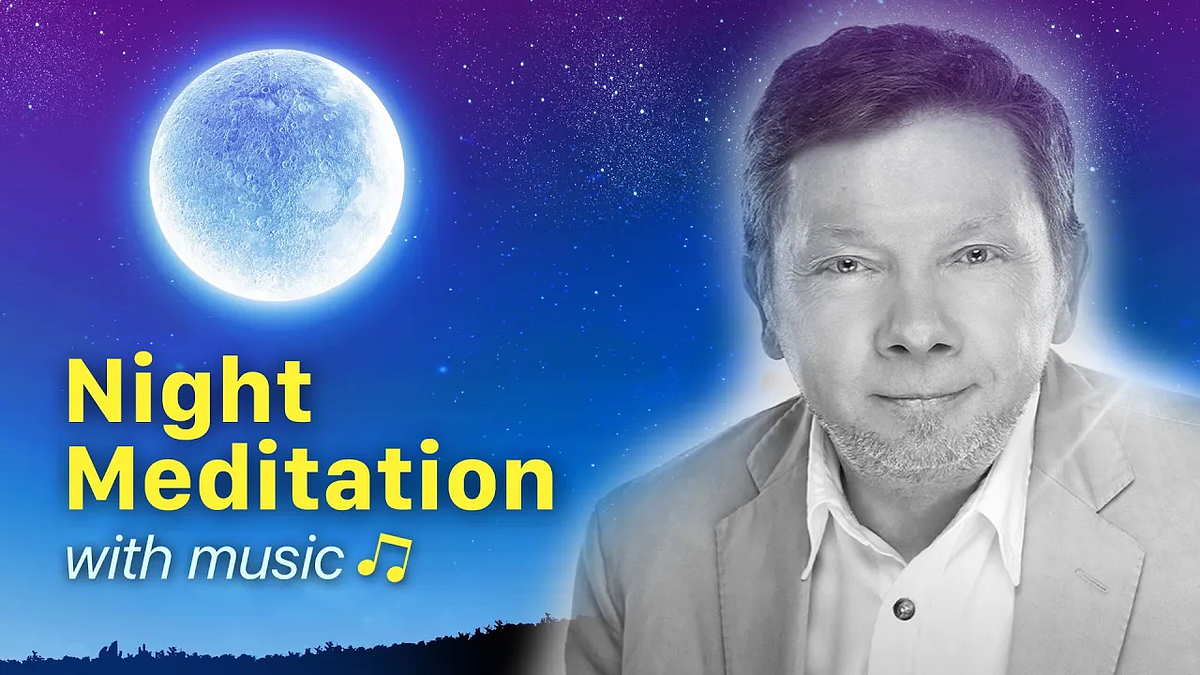 ёямщ Eckhart Tolle Night Meditation уалguided Meditation With Gentle Sleep