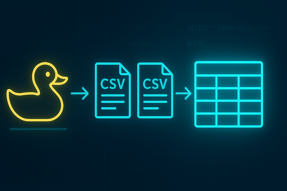DuckDB Query Pattern: CSVs Feel Like SQL Tables | by Nikulsinh Rajput ...