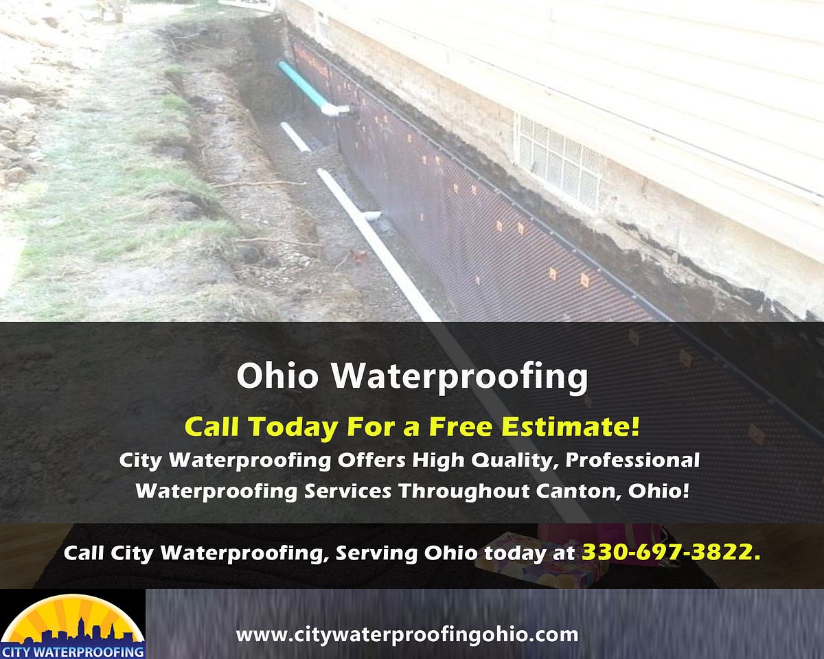 Ohio Waterproofing. Water is a biggest blessing in this… | by ...