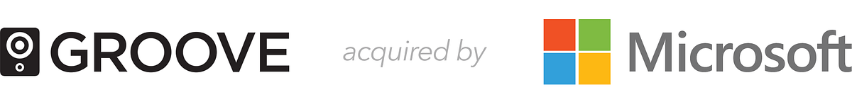 We are thrilled to announce that Groove has been acquired by Microsoft ...